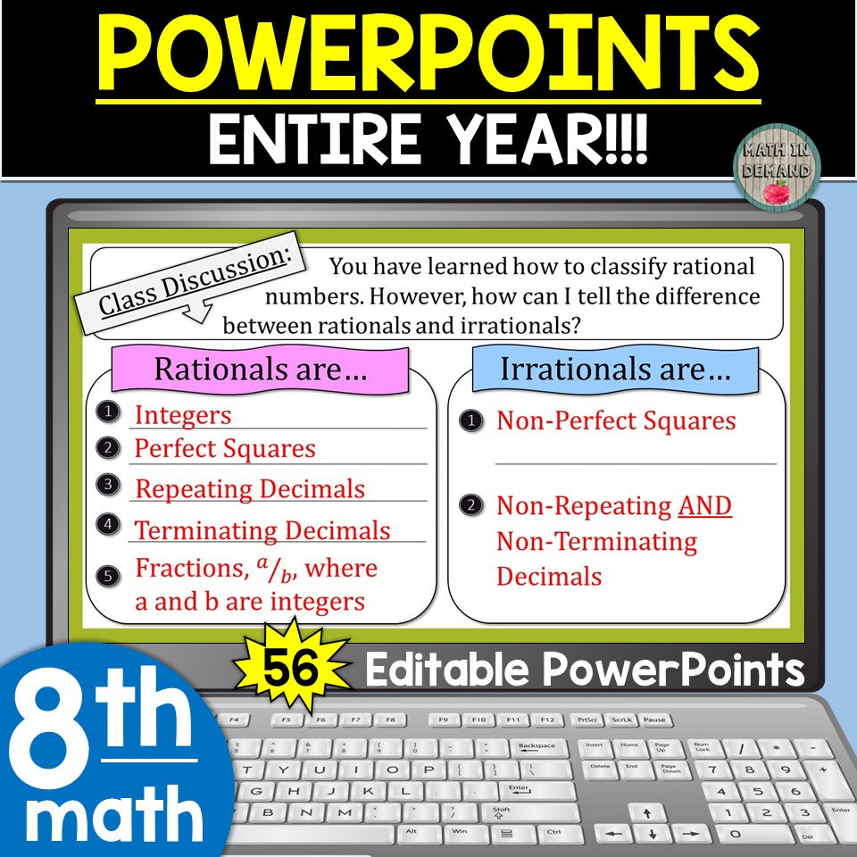 8th Grade Math - Math in Demand