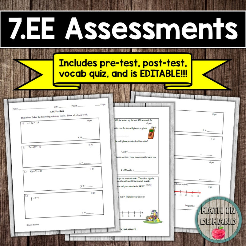 7th Grade Math - Math in Demand