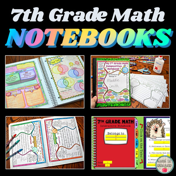 7th Grade Math Entire Curriculum - Math in Demand