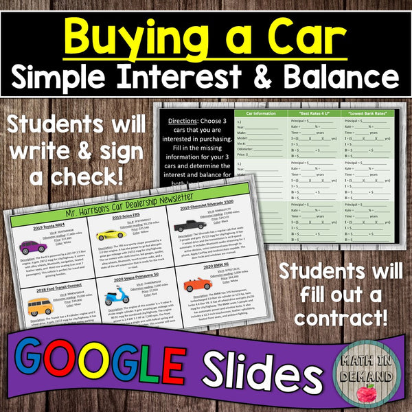 Simple Interest - Math in Demand