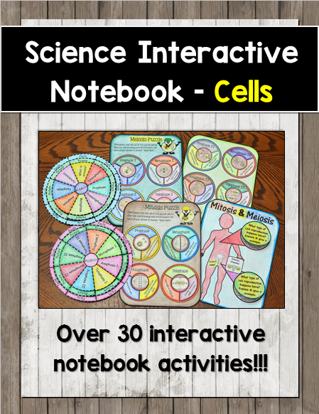 Science Interactive Notebook - Cells - Math in Demand