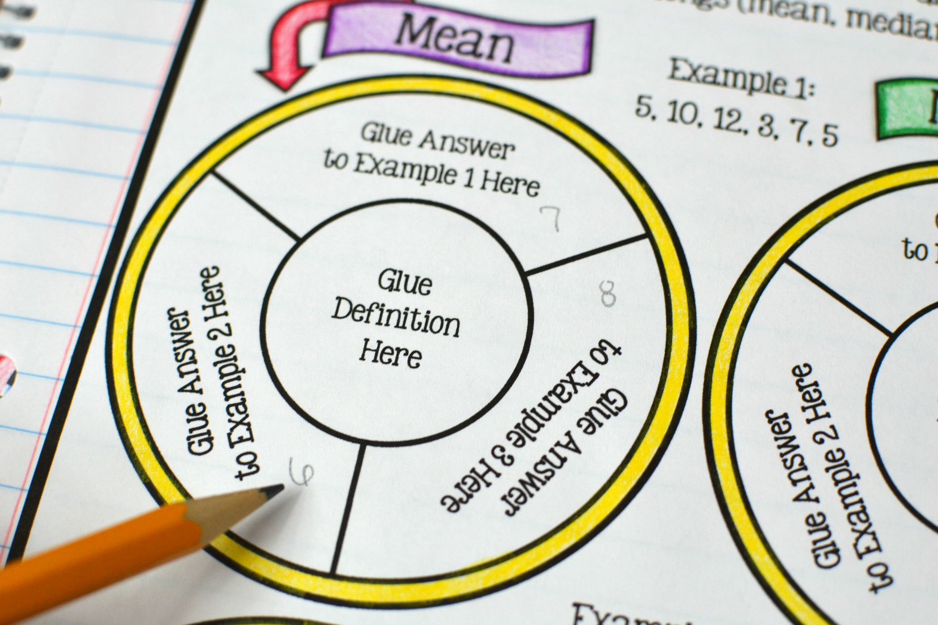 Mean, Median, Mode, and Range Cut and Paste Activity - Math in Demand