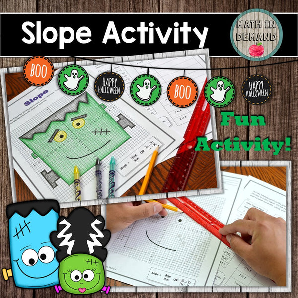 Halloween Slope Activity - Math in Demand