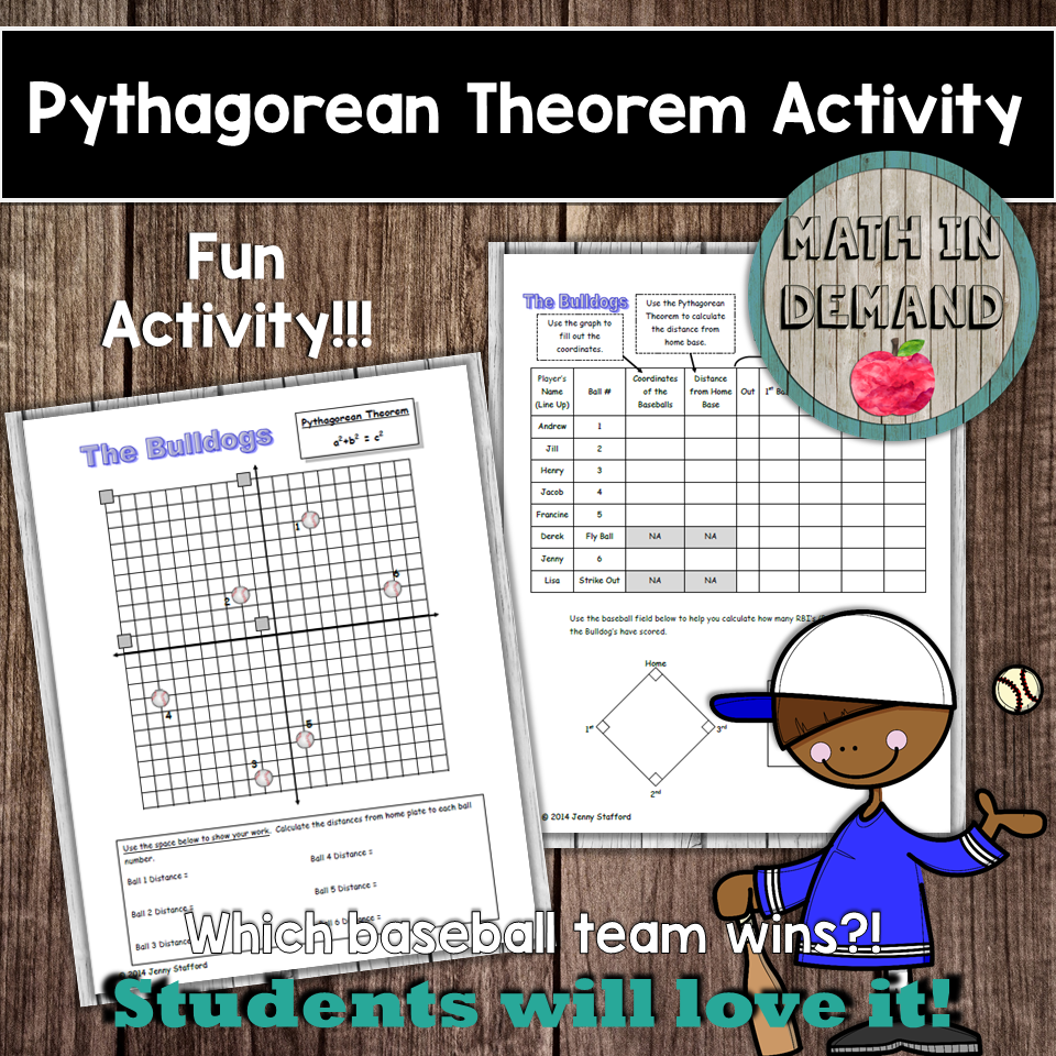 Pythagorean Theorem Activity - Math in Demand
